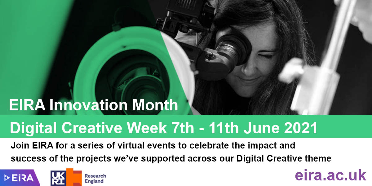 Innovation Month: Improving mental health and wellbeing through Digital Creative innovations - EIRA